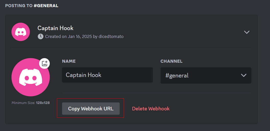 Discord Webhooks – Docs – Zipline